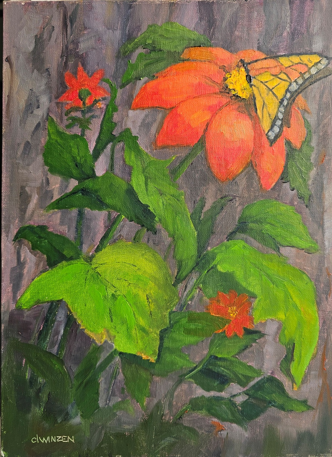Visiting Monarch - U City In Bloom